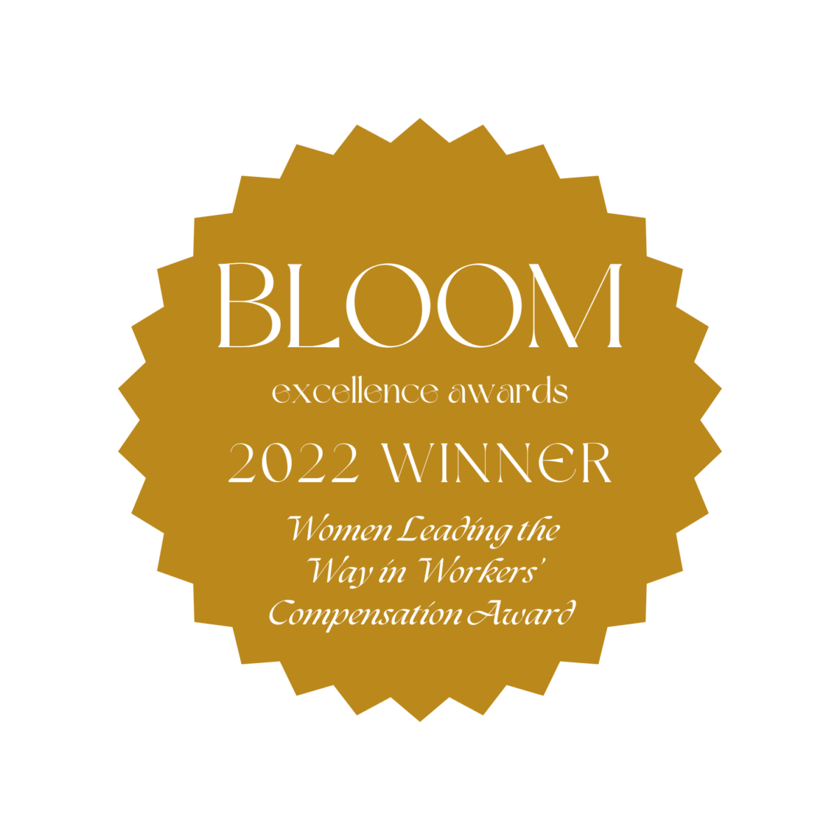 Bloom Excellence Awards 2022 Winner - BC Billing